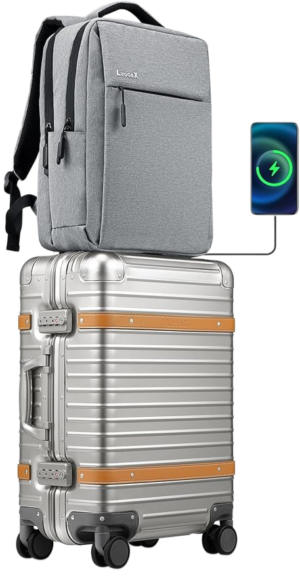 Luggex Luggage | Zipperless Carry-On & 26" Suitcase Sets